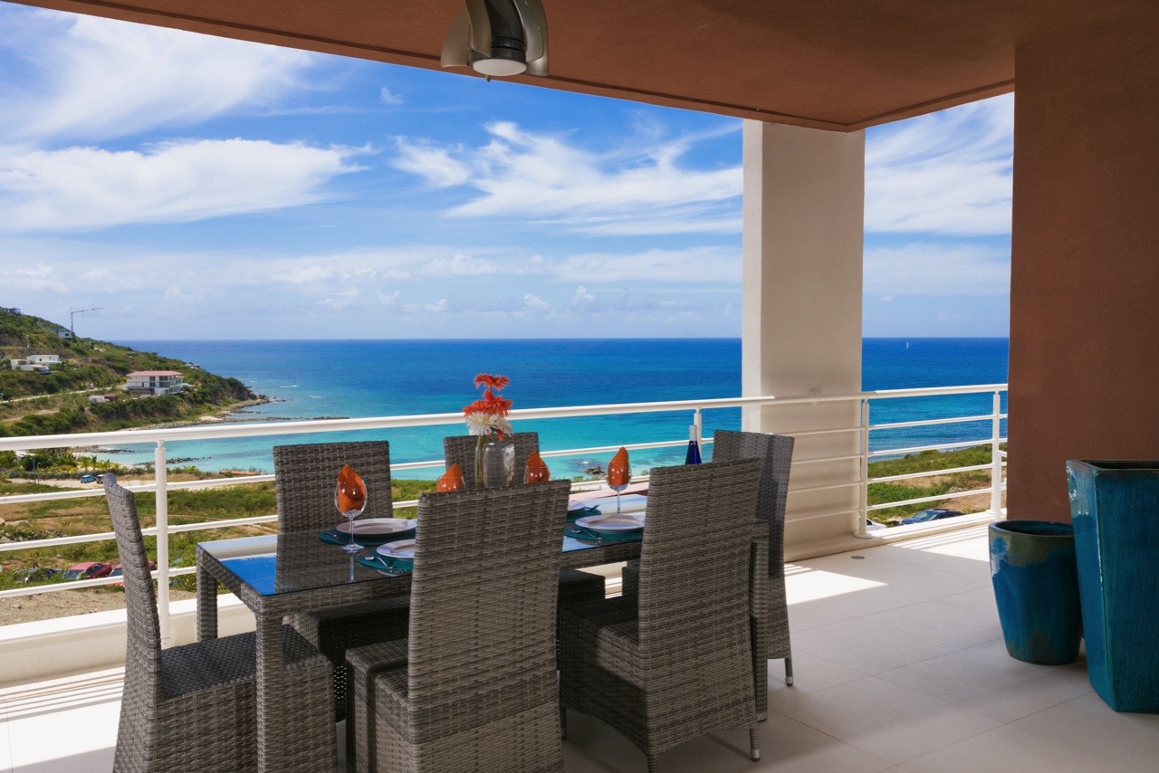 What Indigo Green is about, sitting oceanside in Dutch Sint Maarten